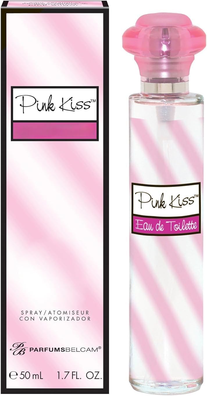 Amazon.com : PB ParfumsBelcam Pink Kiss, Eau de Toilette Spray, Our ...