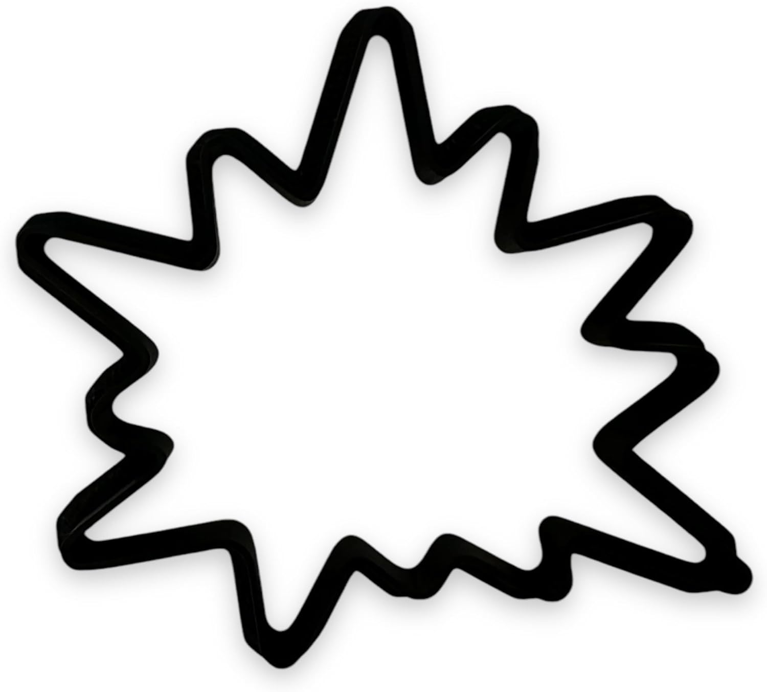 Amazon.com: Comic Book Pow Cookie Cutter with Easy Push Design (4 ...