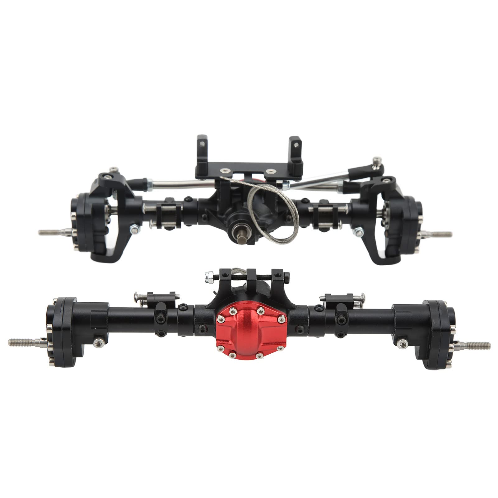 Car Axle Rear Axle Comparison Between A VW Golf VII E (left) And VW