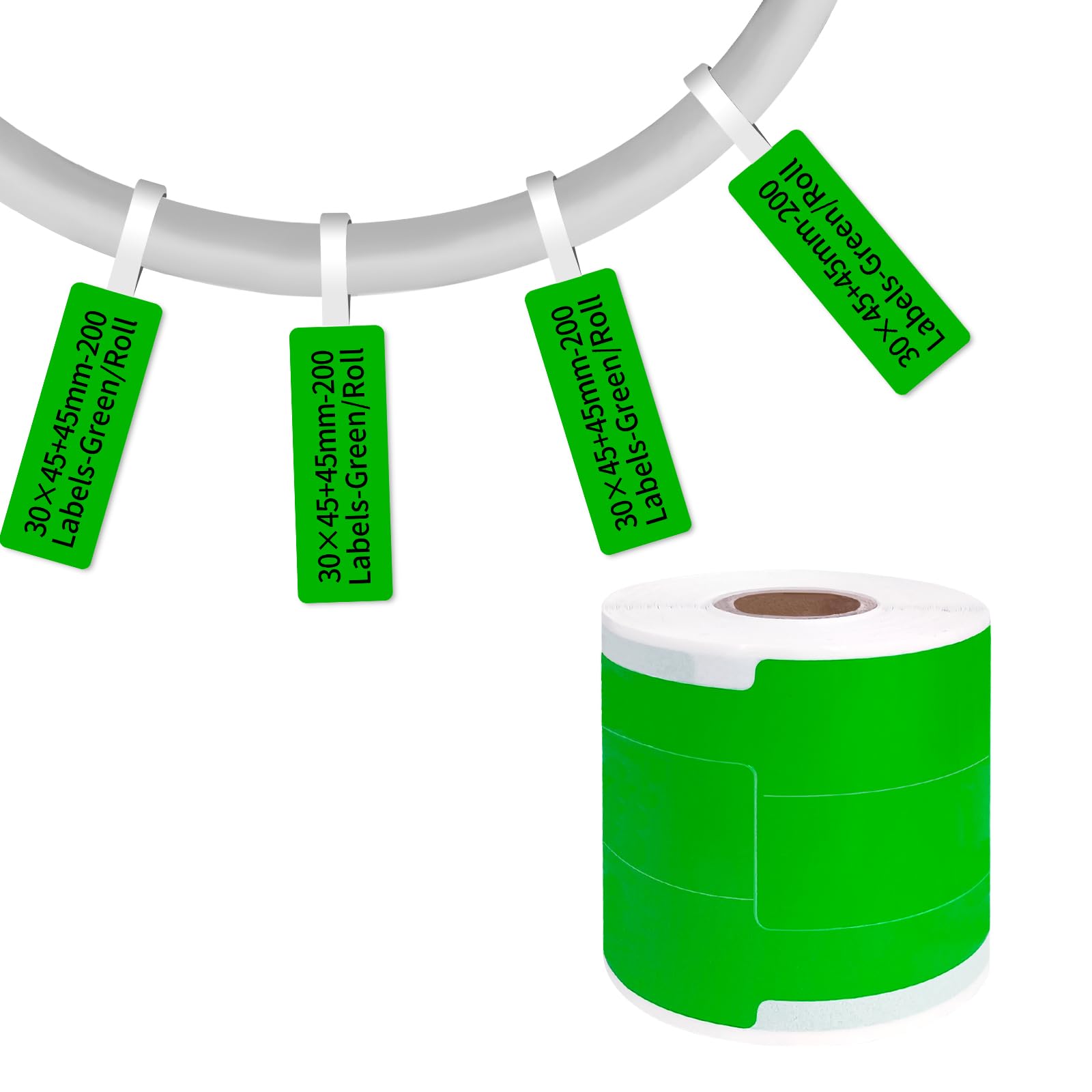 Amazon.com : 200 Pcs Cable Labels - Waterproof Wire Cord Labels, Tear ...