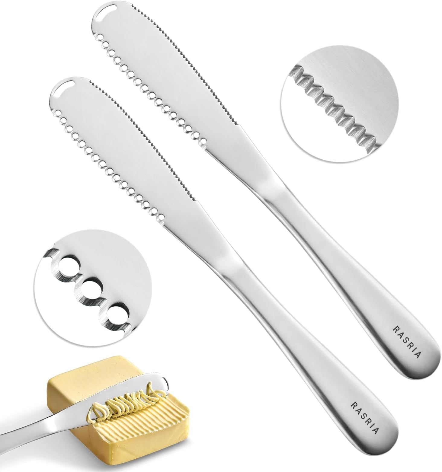 Amazon.com | Oneida Paul Revere Butter Spreader Flat Handle: Flatware ...