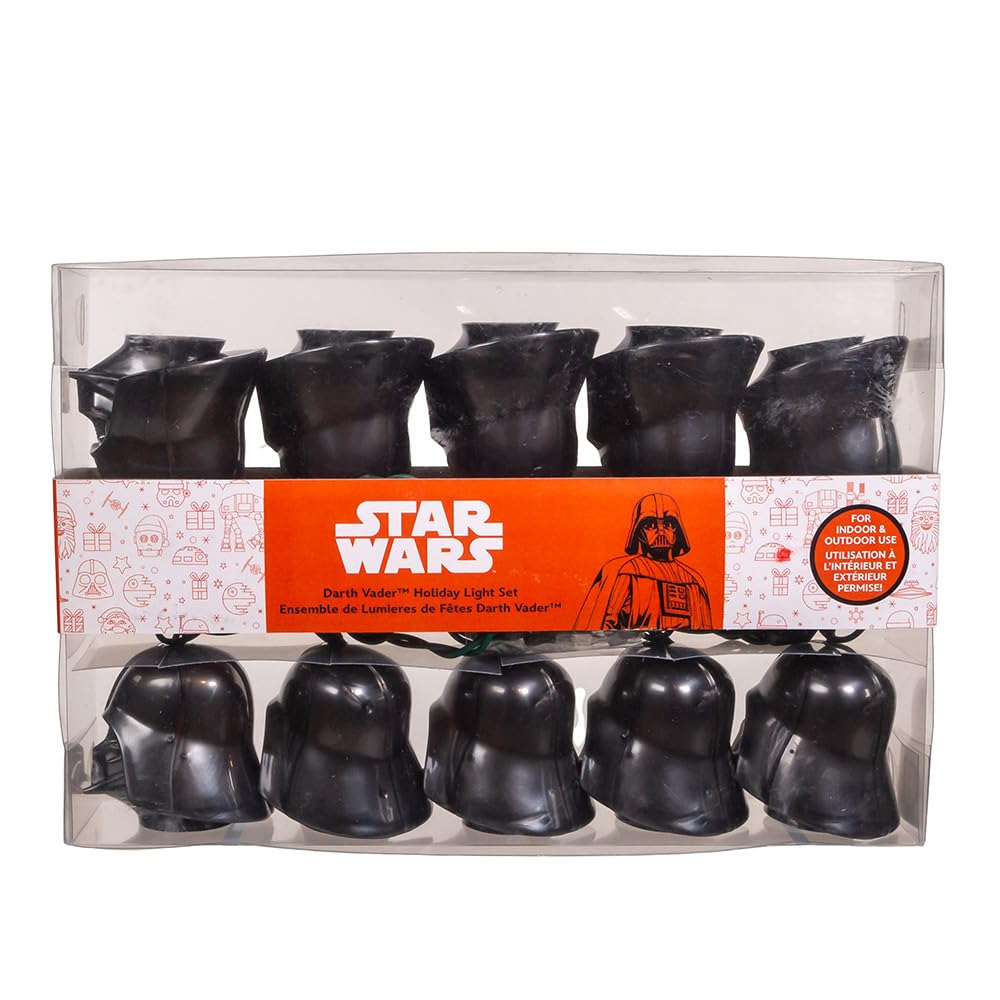 Amazon.com: STAR WARS Kurt Adler UL 10-Light Darth Vader Light Set ...