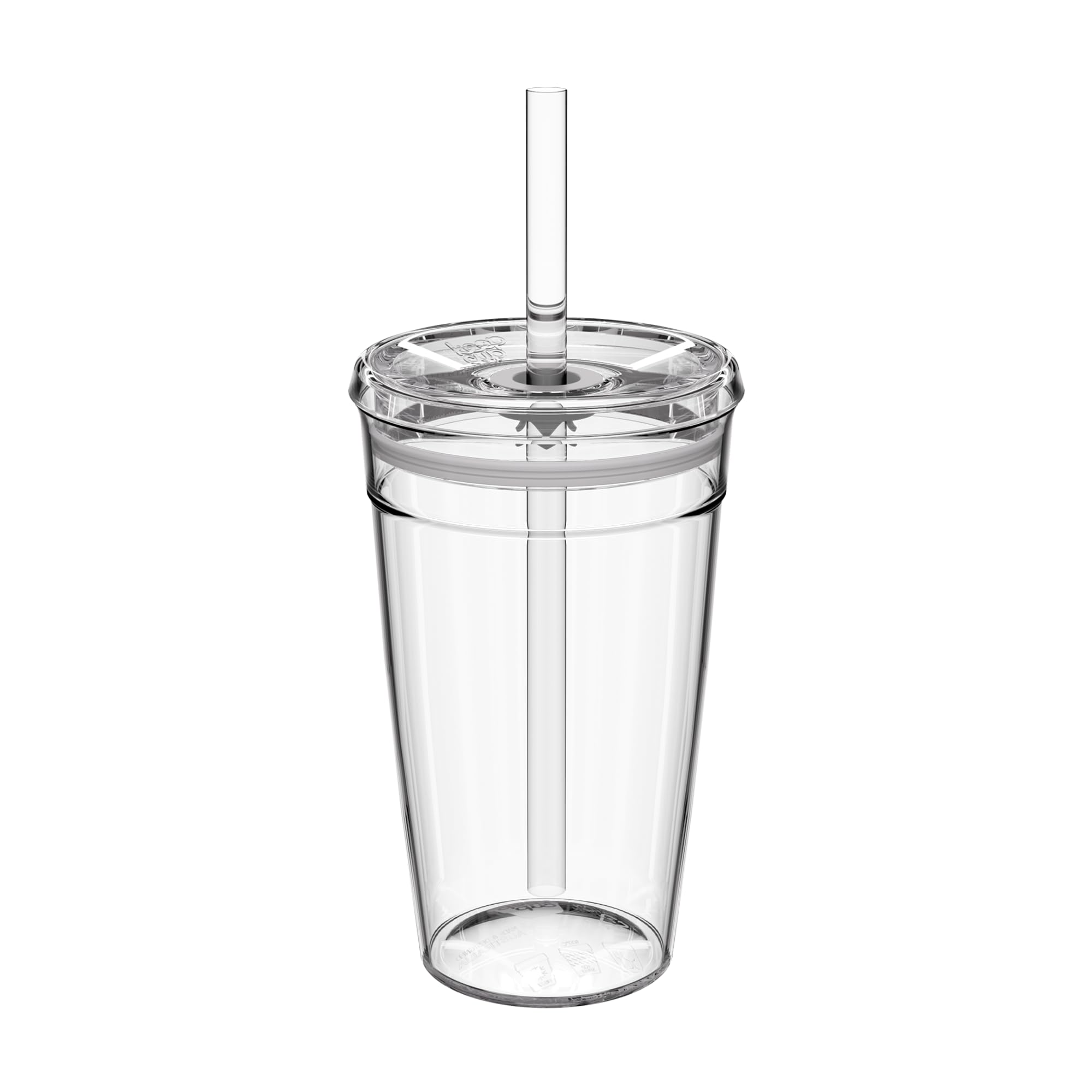 KeepCup Cold Cup - Clear Plastic, Reusable Ice Coffee Cup with Lid and ...