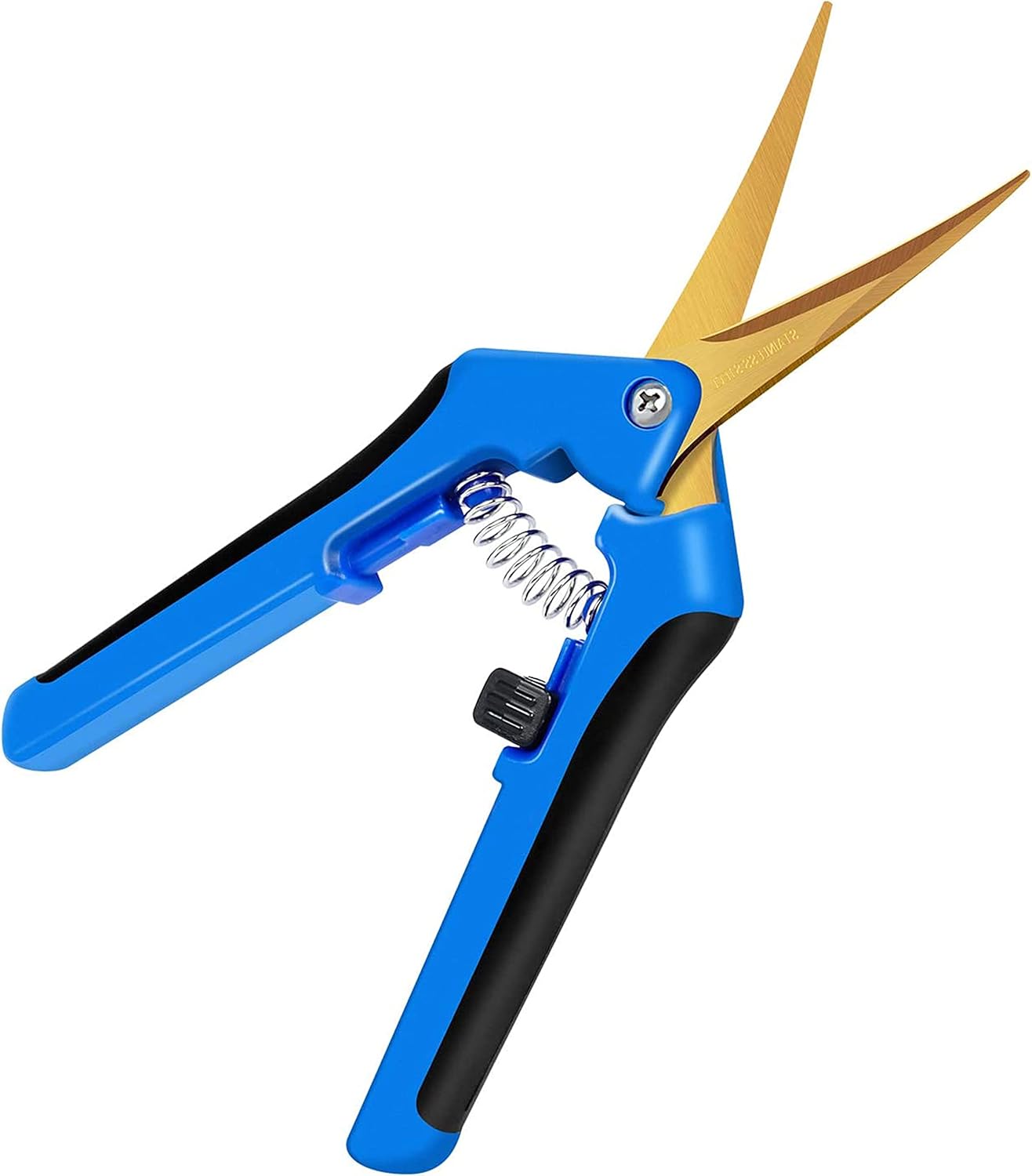 Amazon.com : iPower 6.5 Inch Garden Pruning Shears with Titanium Coated Curved Precision Blades ...