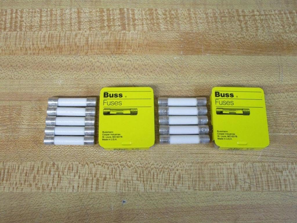 Bussmann ABC-12 Buss Fuse 12A 250V (Pack of 5): Amazon.com: Tools ...