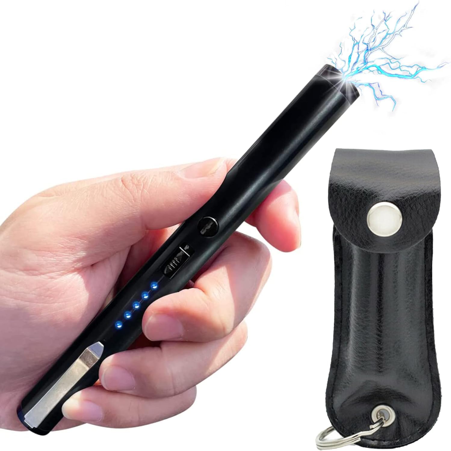 Buy FIGHTSENSE Heavy Duty Pain Pen stun with Flashlight & Pepper Spray ...