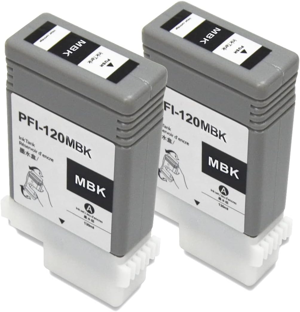 Amazon.com: PFI-120 MBK Pigment Compatible with Canon PFI-120 Ink Cartridge Replacement for ...
