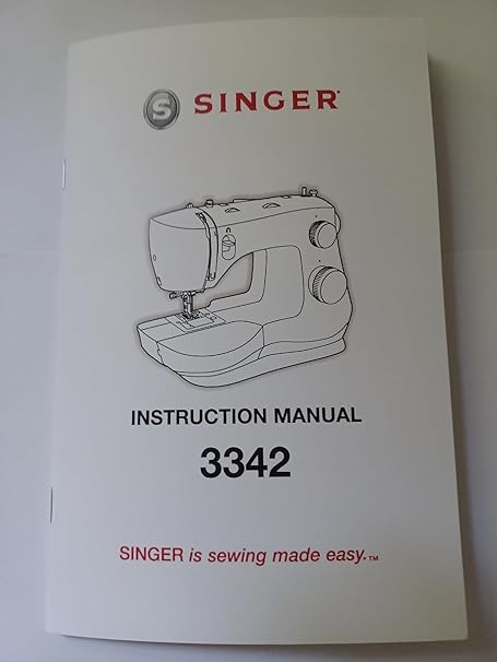 Amazon.com: Singer 3342 Sewing Machine Manual (Reprint)