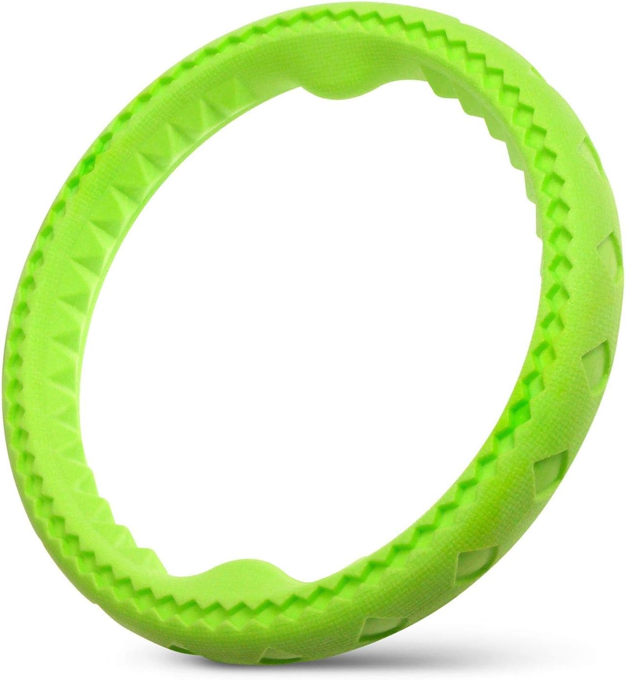 Pet Supplies : Fluffy Paws Dog Chewing Ring - Soft Rubber Ring Dental ...