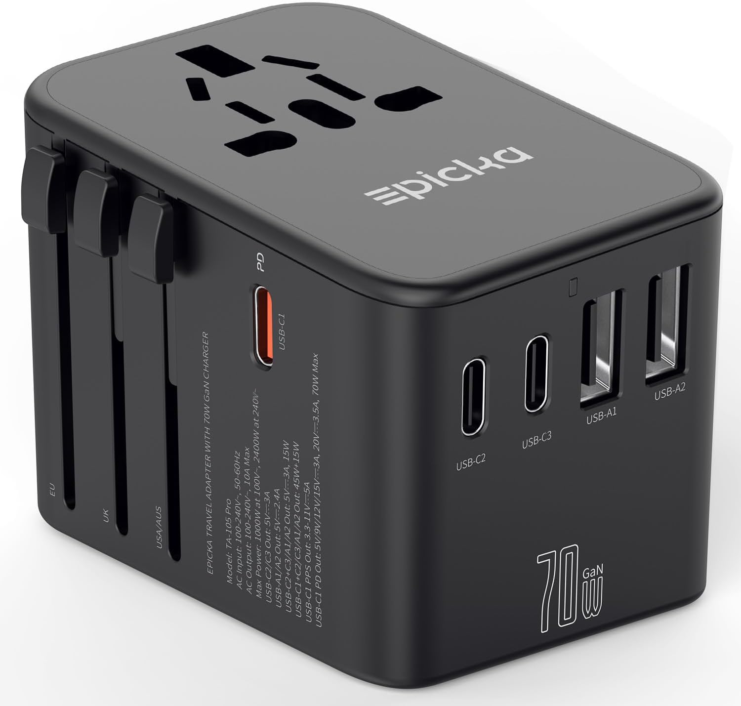 Amazon.com: Travel Adapter, Worldwide All in One International Power ...