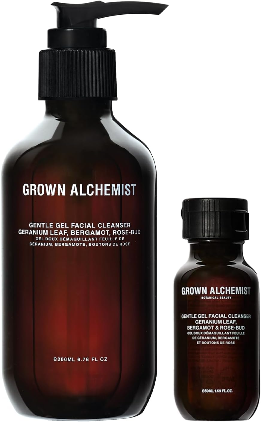 Amazon.com: Grown Alchemist Gentle Gel Facial Cleanser (200ml) + Bonus ...