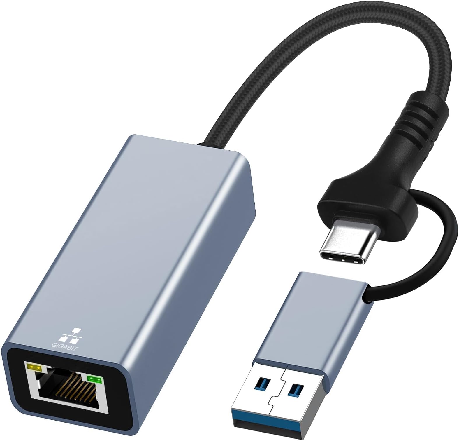 Amazon.com: USB 3.0 to Ethernet Adapter, USB C to RJ45 Gigabit LAN 1000 ...
