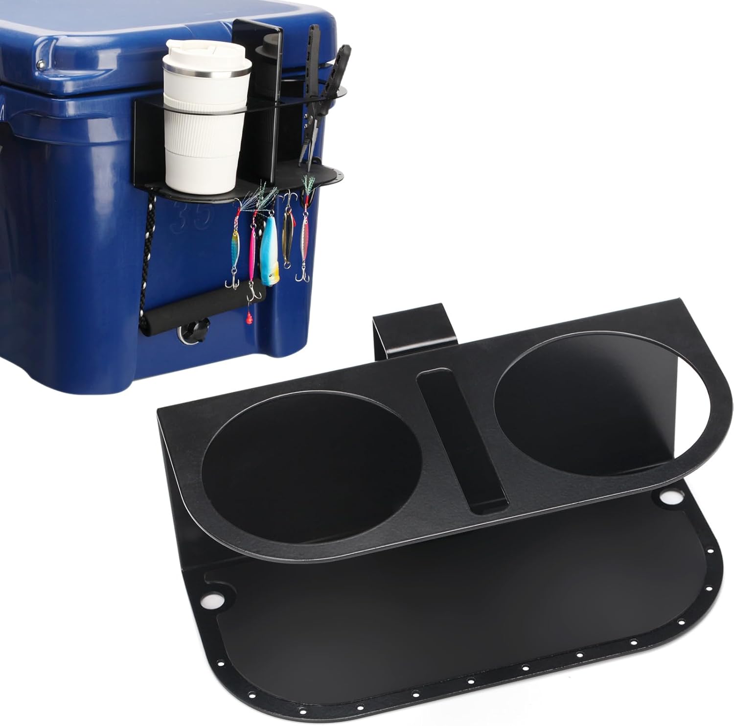 Amazon.com: Steel Cup Holder and Phone Holder Compatible with Yeti ...