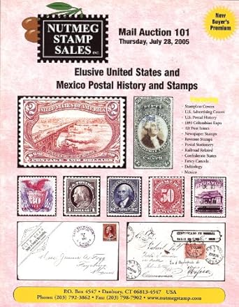 Nutmeg Stamp Sales - Elusive United States and Mexico Postal History ...