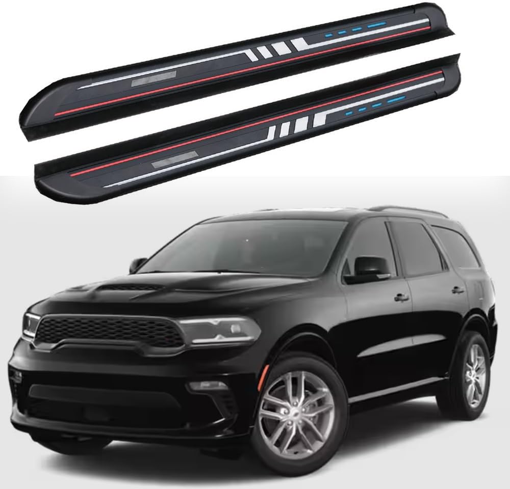 Amazon.com: FQY 2PCS Side Steps Nerf Bars Running Boards Compatible ...