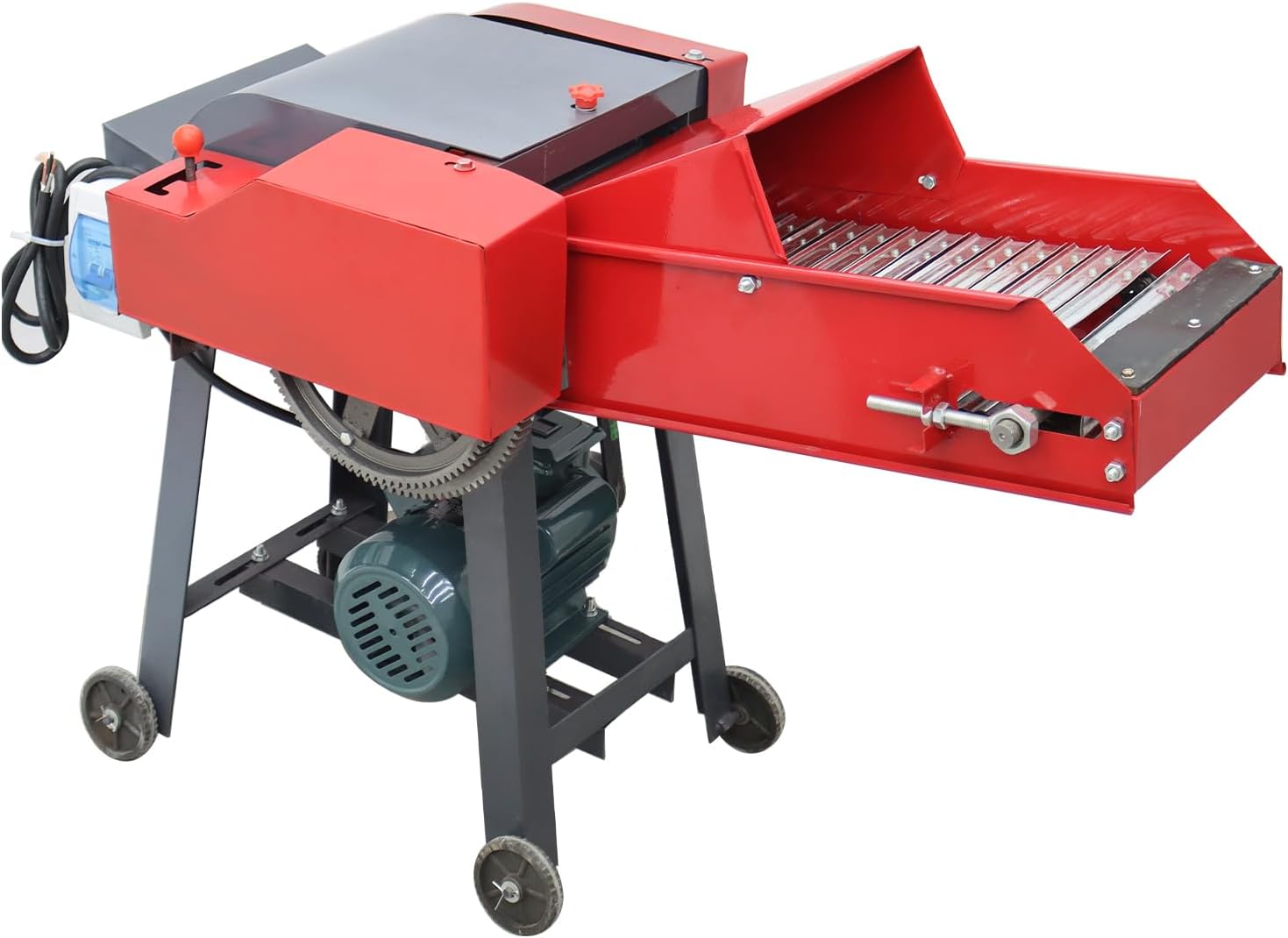 Amazon.com : INTSUPERMAI 6-Blade Hay Cutter Pulverizer Dry-Wet Straw ...