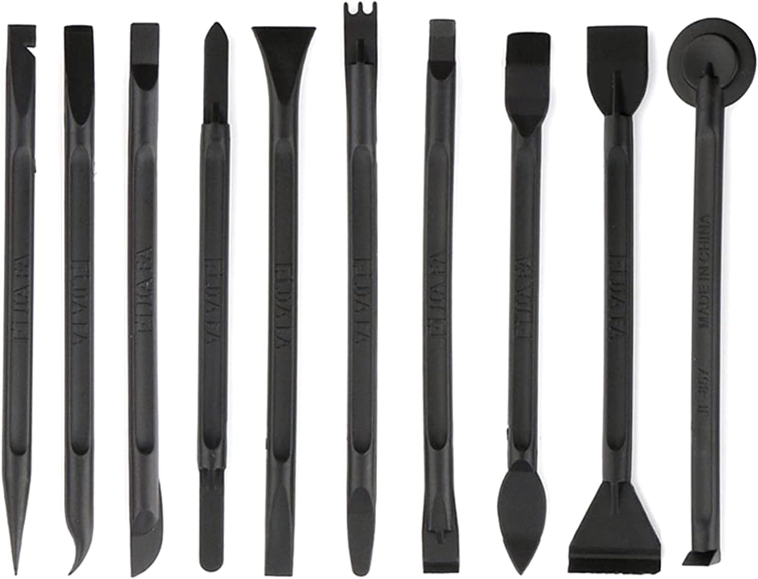 10 in 1 Black Multifunctional Disassemble Sticks Prying Tools Plastic ...