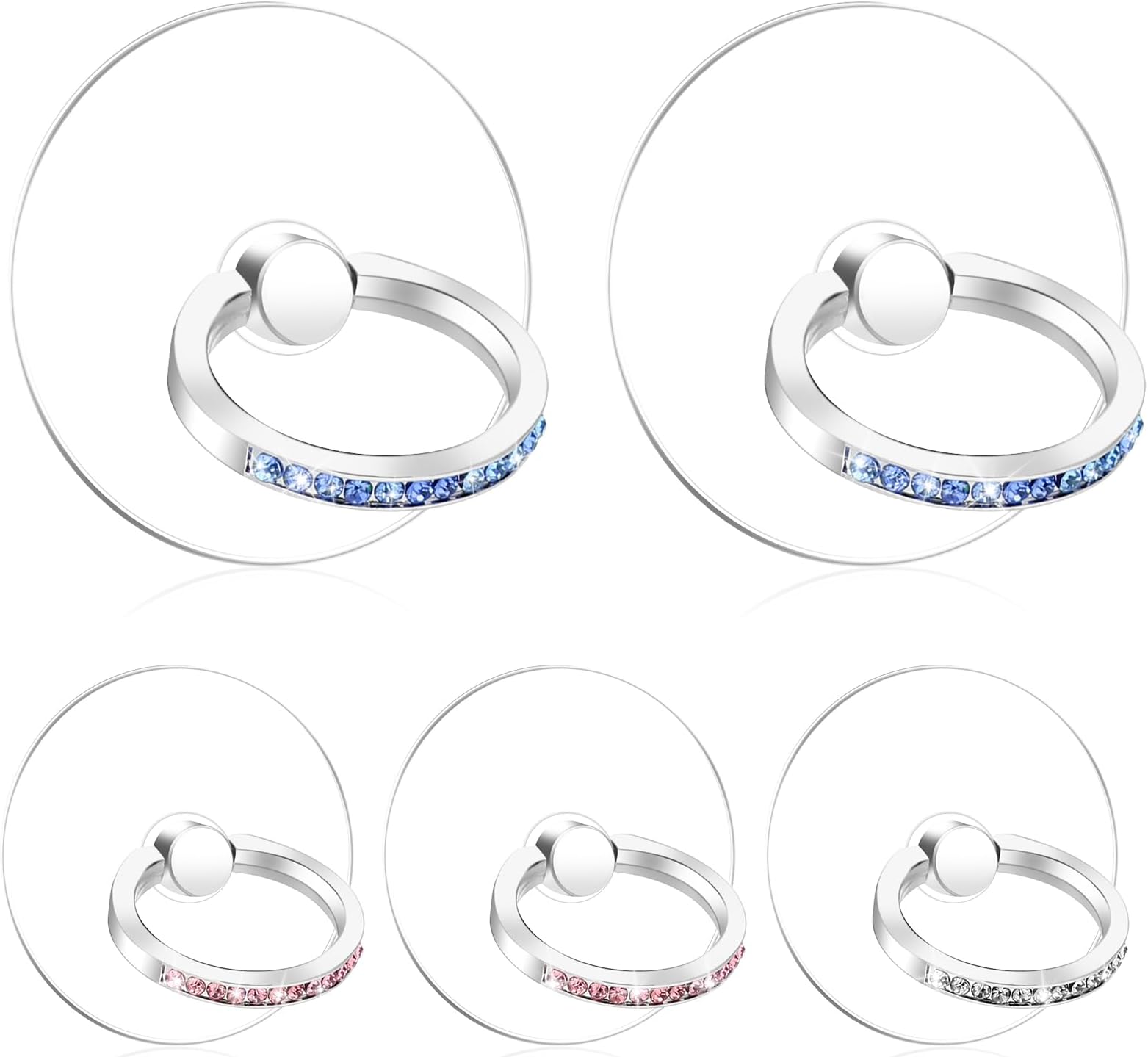 Amazon.com: Phone Ring Cell Phone Ring Holder 360 Degree Rotation Phone ...