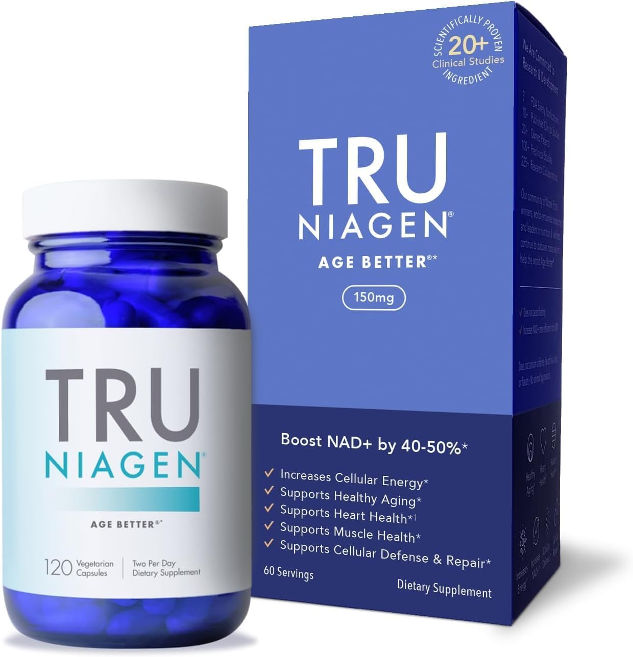 Amazon.com: TRU NIAGEN PRO NAD+ Supplement for Anti Aging and Cell ...