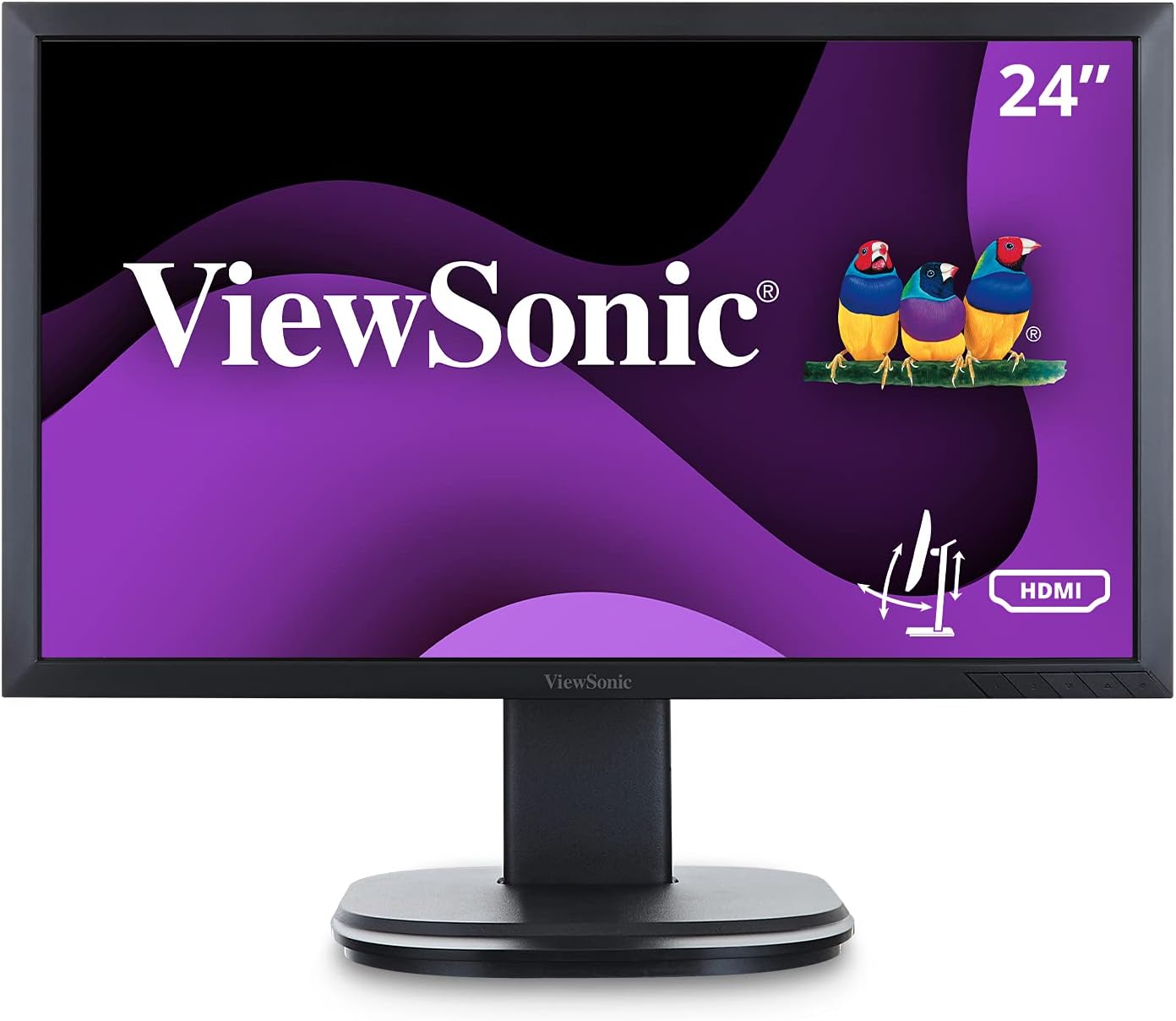 Amazon.com: ViewSonic VG2449 24 Inch 1080p Ergonomic LED Monitor with ...