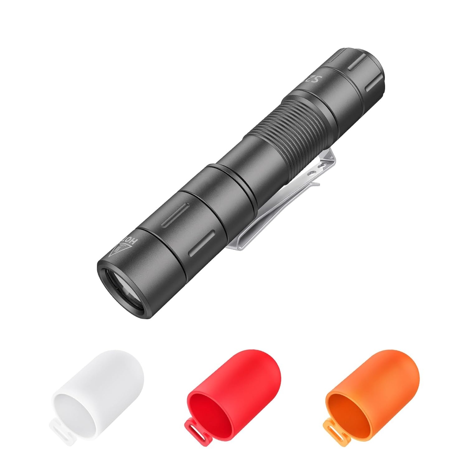 FZH S21 Rechargeable LED Flashlight 800 Lumen Mini EDC Tail Switch ...