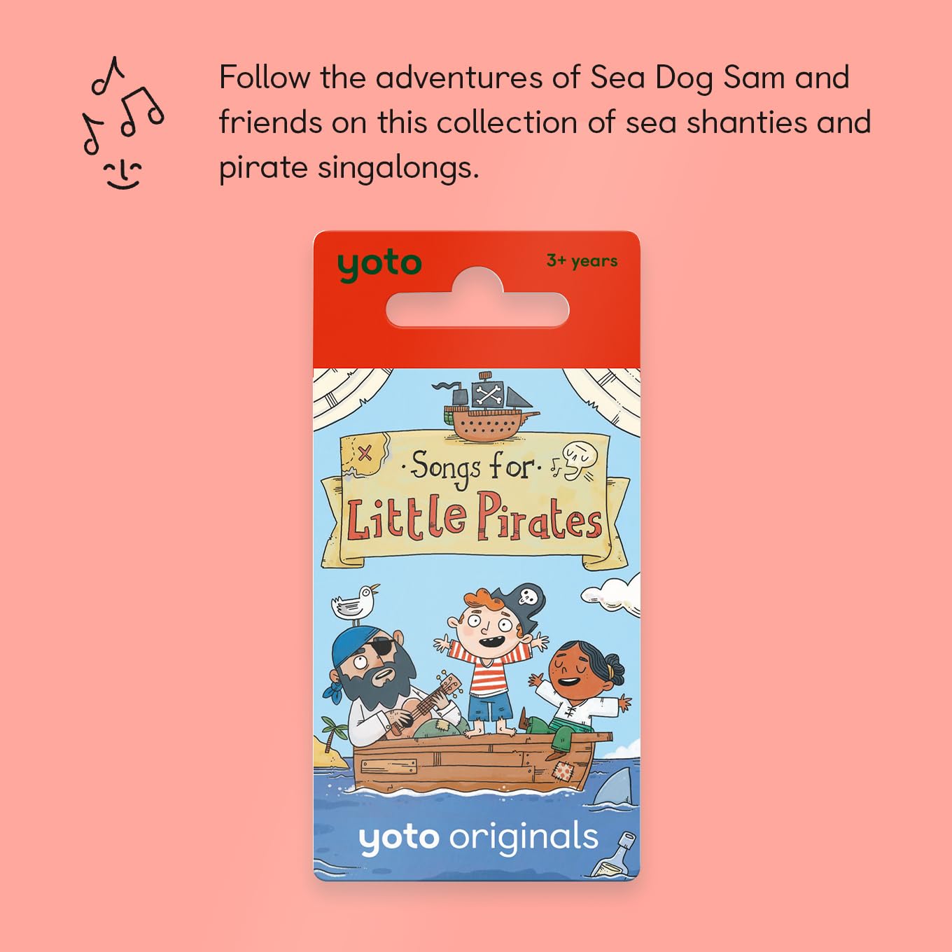 Snapklik.com : YOTO Songs For Little Pirates Kids Musical Card For Use