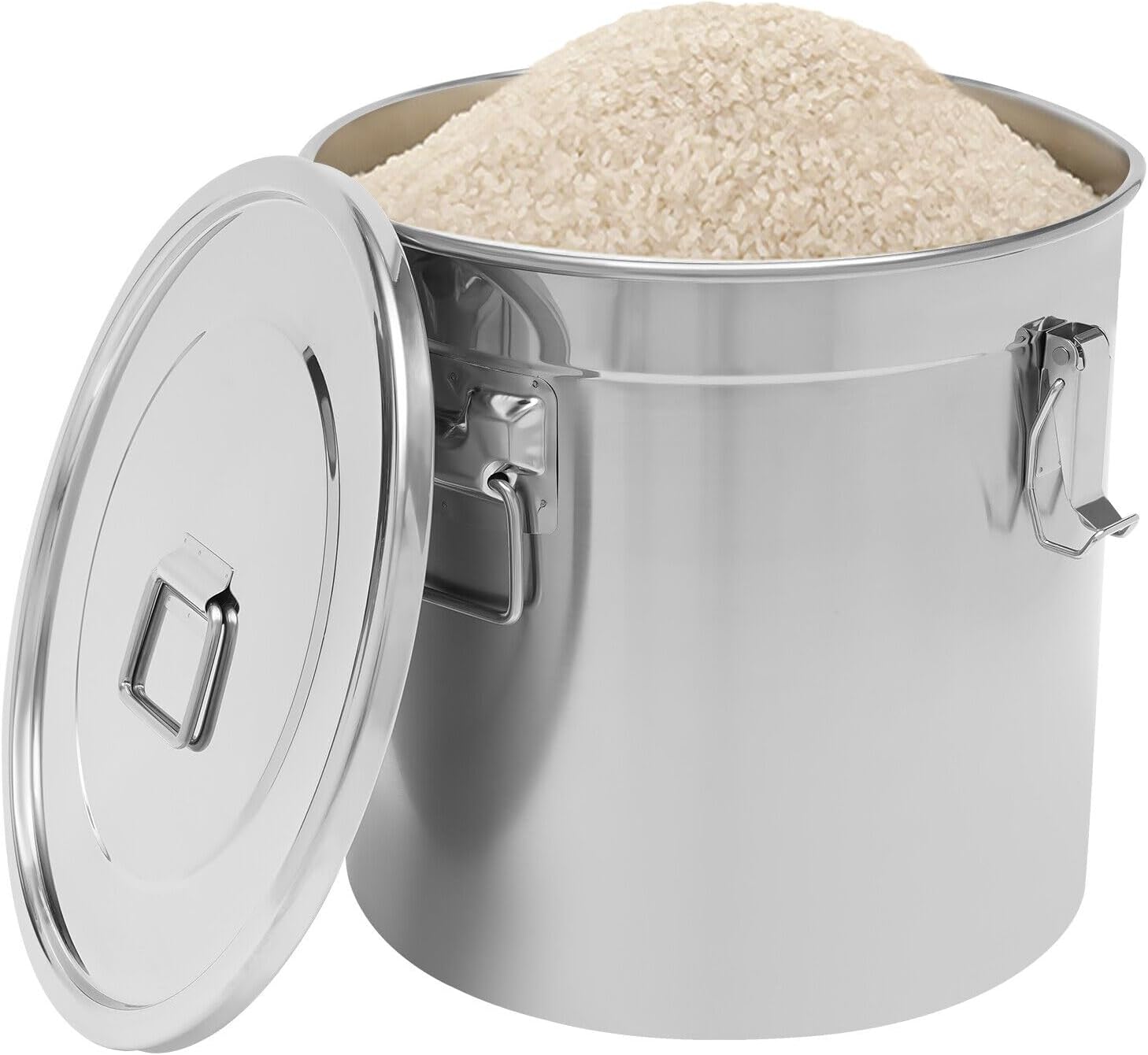 Amazon.com: VPABES 33L 304 Stainless Steel Airtight Canister for ...
