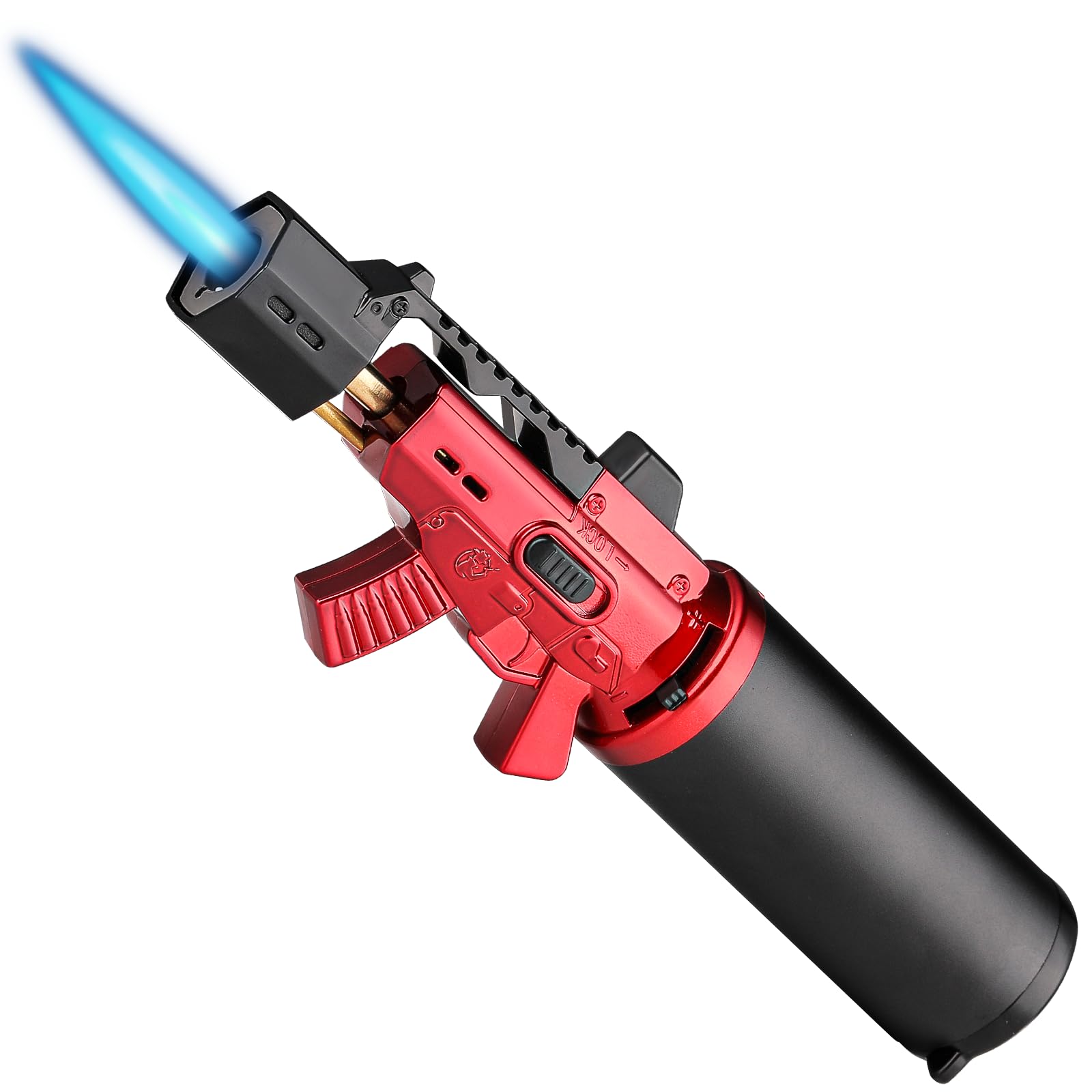 Amazon.com: mollie Mini Butane Torch Lighter with Adjustable Flame ...