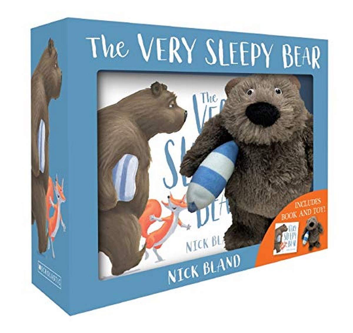 The Very Sleepy Bear Box Set with Mini Book and Plush : Bland, Nick ...