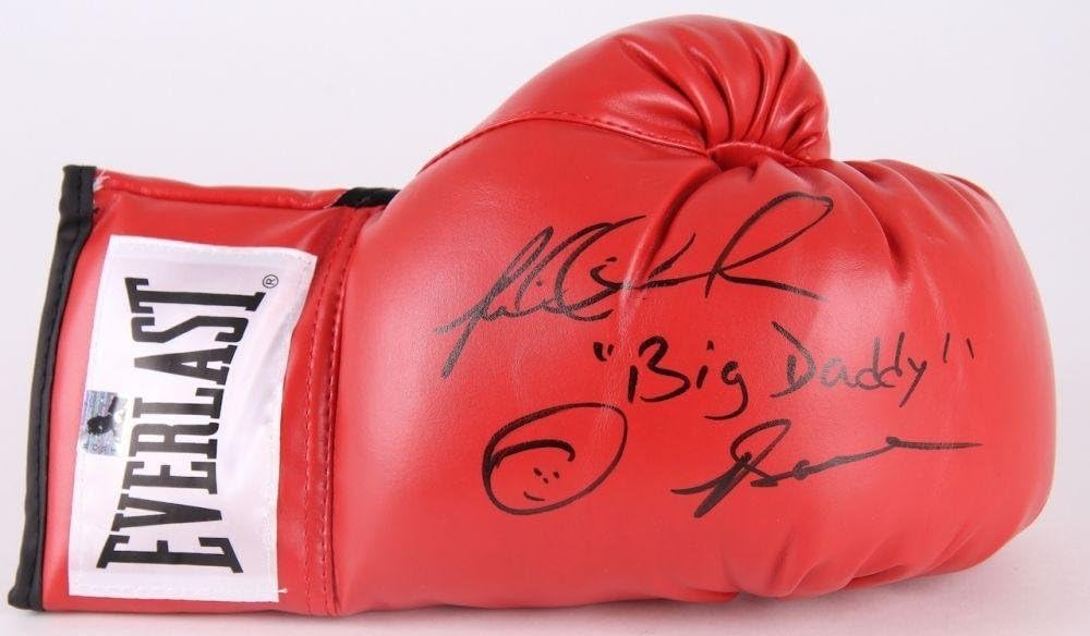 Riddick "Big Daddy" Bowe Signed Everlast Boxing Glove Bowe Hologram - Autographed Boxing Gloves ...