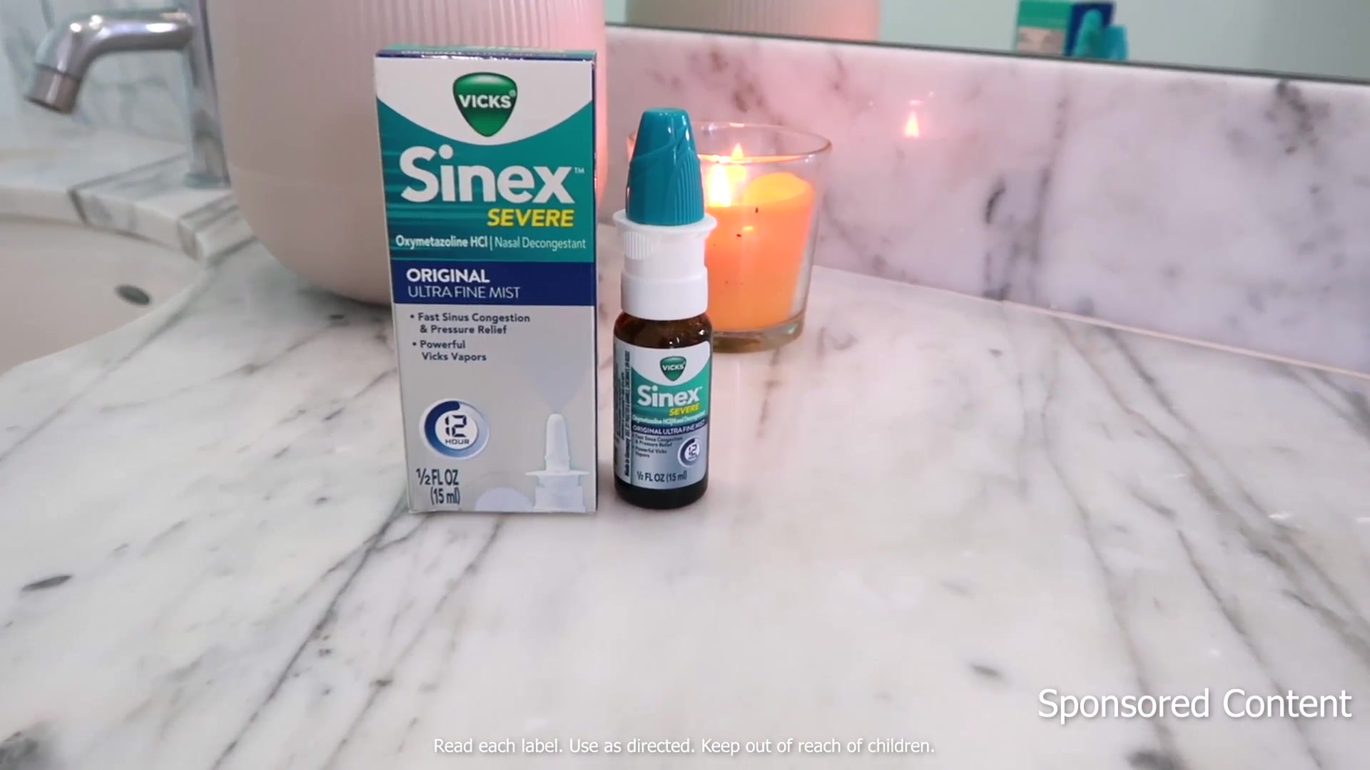 Watch Sinex Severe Ultra Fine Mist Delivers Gentle Sinus Relief on ...