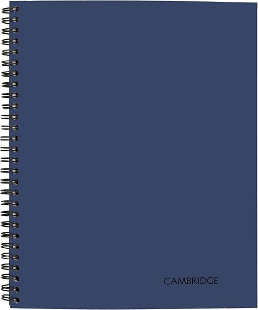Amazon.com : Cambridge Limited Business Notebook, Legal Ruled, 8-1/4" x ...