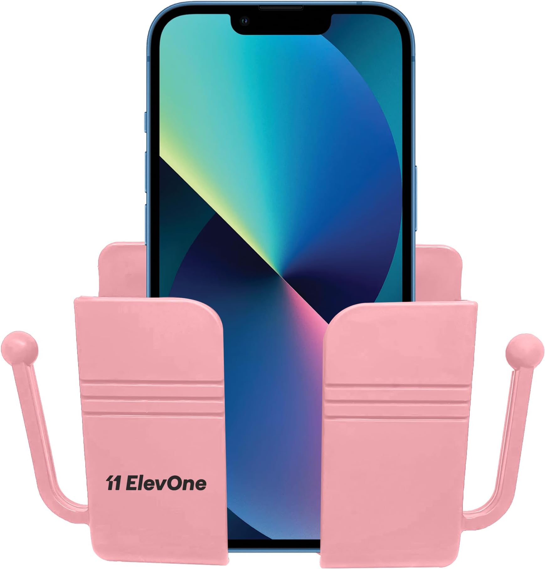 ElevOne Wall Mounted Mobile Holder Storage Case for Remote, Wall Mount Mobile Stand/Multi ...