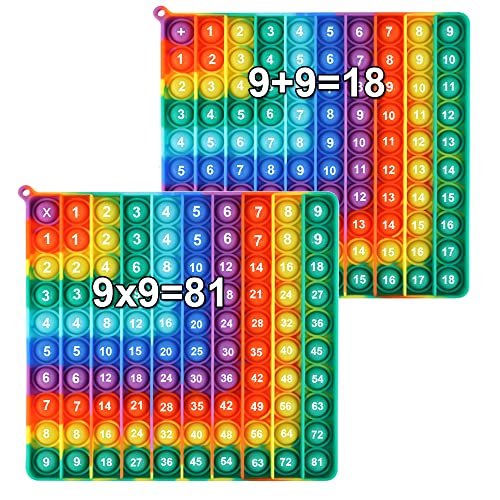 1-9 Addition Chart & 9x9 Multiplication Tables, Right-Angled - Want It All