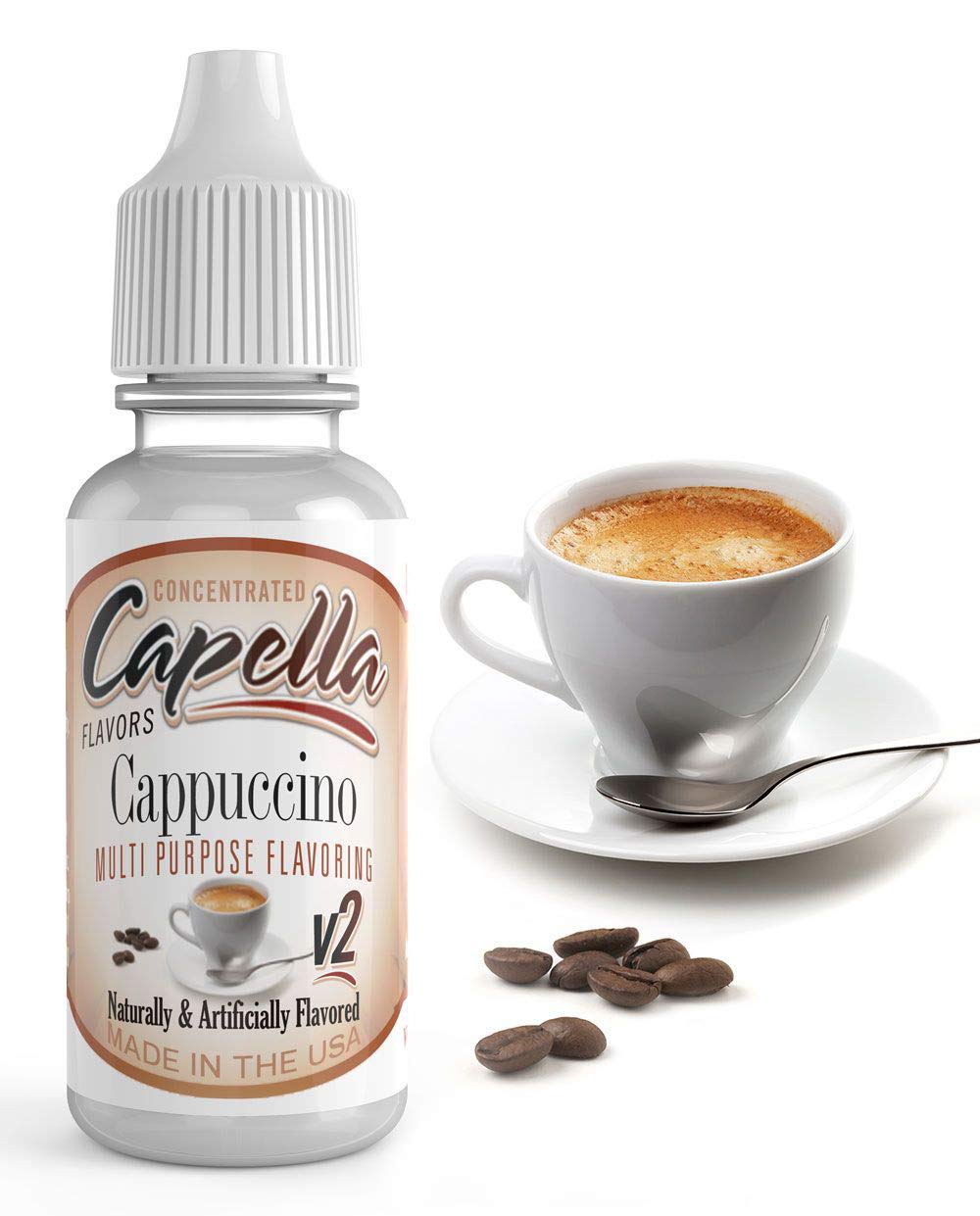 Amazon.com: Capella Flavor Drops Cappuccino Concentrate 13ml : Grocery ...