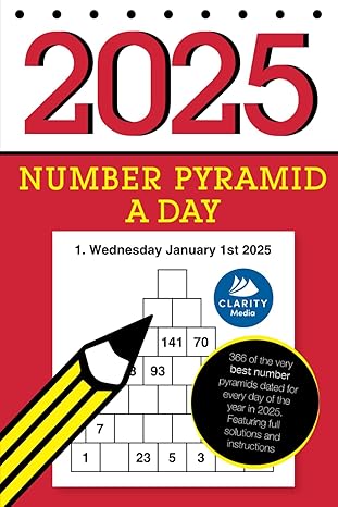 Number Pyramid a Day 2025: 366 number towers to test your mental ...