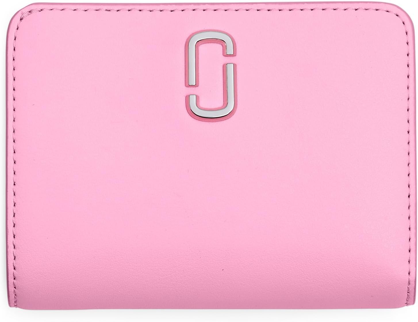 Amazon.com: Marc Jacobs The J Marc Mini Compact Wallet Fluro Candy Pink ...