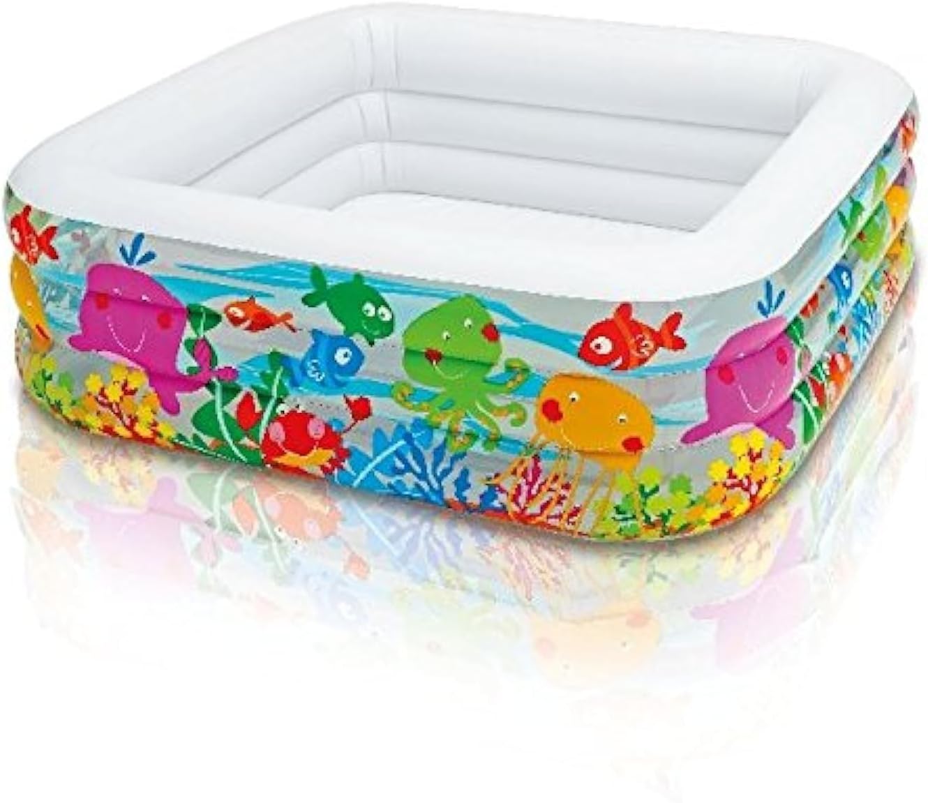 Buy Intex Swim Center Clearview Pool, Multi Color, Kid Online at Low ...