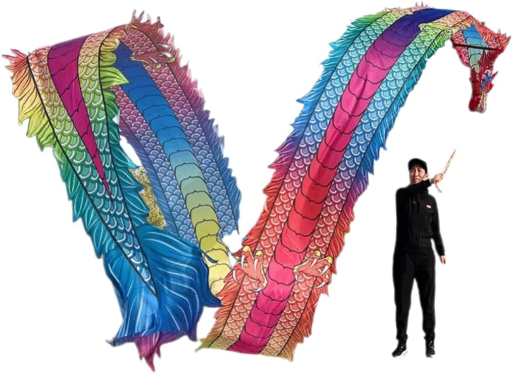 Amazon.com: KRILLIQ Dance Ribbons Mysterious Folk Dance Dragon Streamer ...