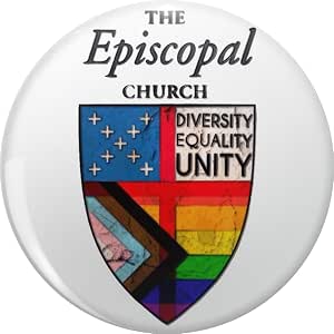 Amazon.com: The Episcopal church Lapel Pin Cute Brooch Pins Badges ...