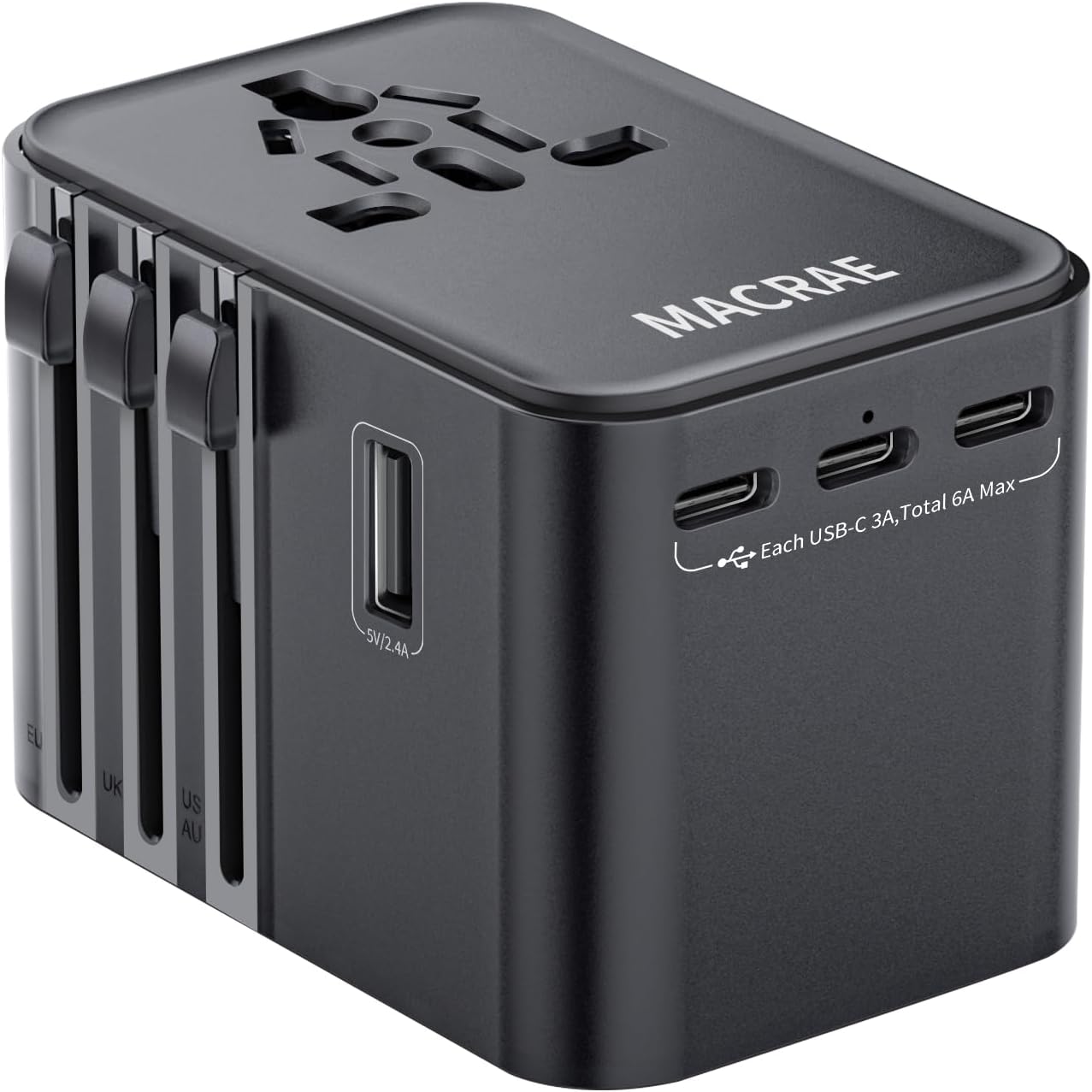 Amazon.com: Travel Adapter, Worldwide All in One International Power ...