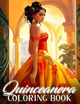 quinceanera coloring pages