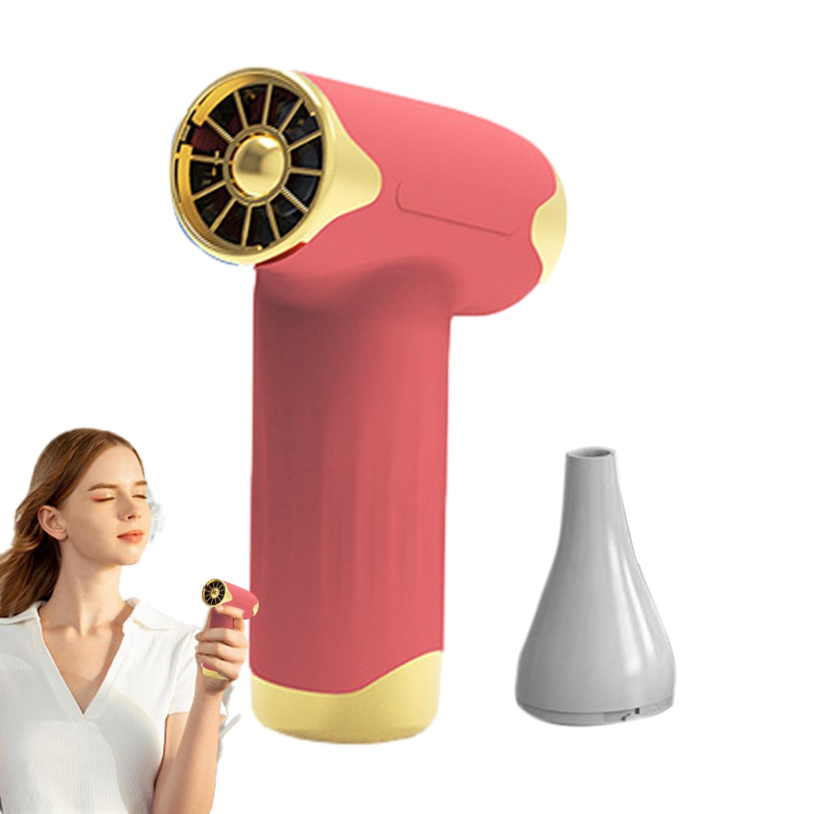 Amazon | Maciun コードレスヘアドライヤー - ポータブルコードレスターボファン - 充電式ワイヤレスヘアドライヤー 強風で ...