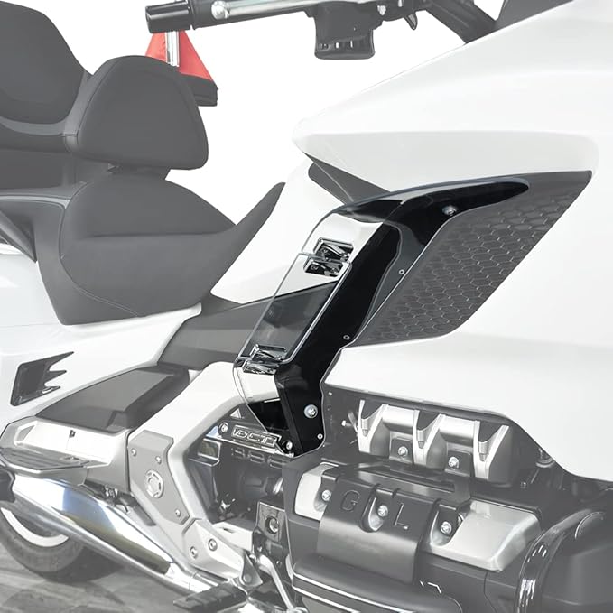 Amazon.com: PANICAL Transparency Adjustable Air Deflector Windshield ...