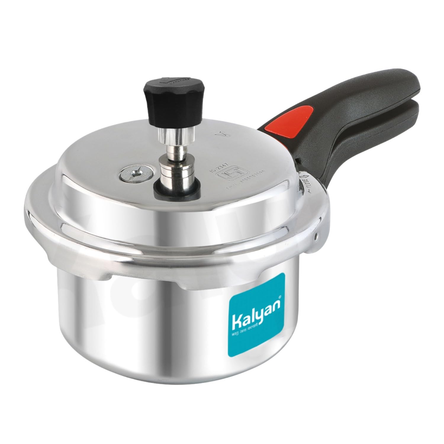Buy Kalyan Outerlid 1 Litre Classic Induction Base Blue Aluminium ...
