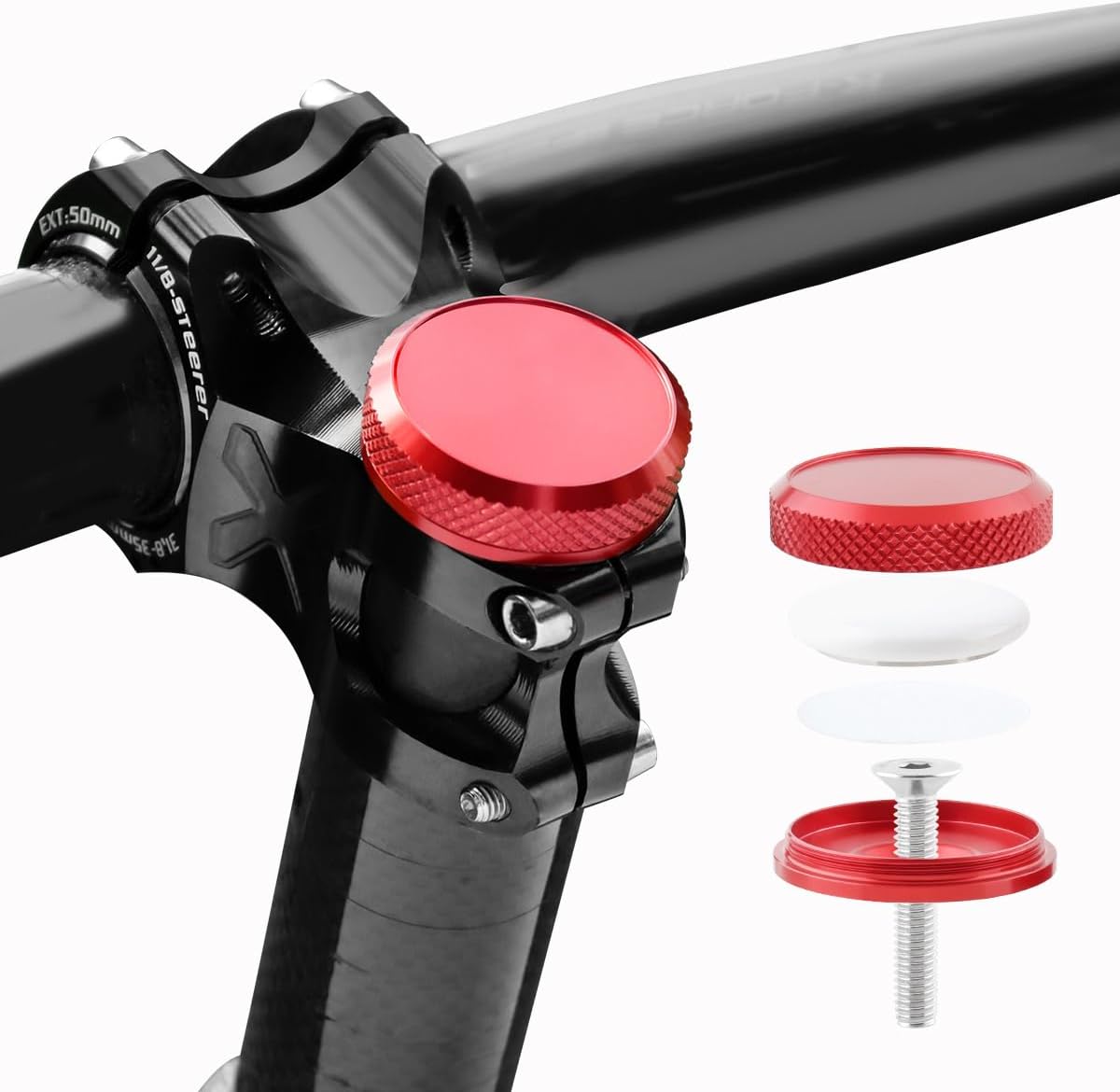 Amazon.com: EFEALL AirTag Bike Mount for Air Tag, Anti-Theft AirTag ...