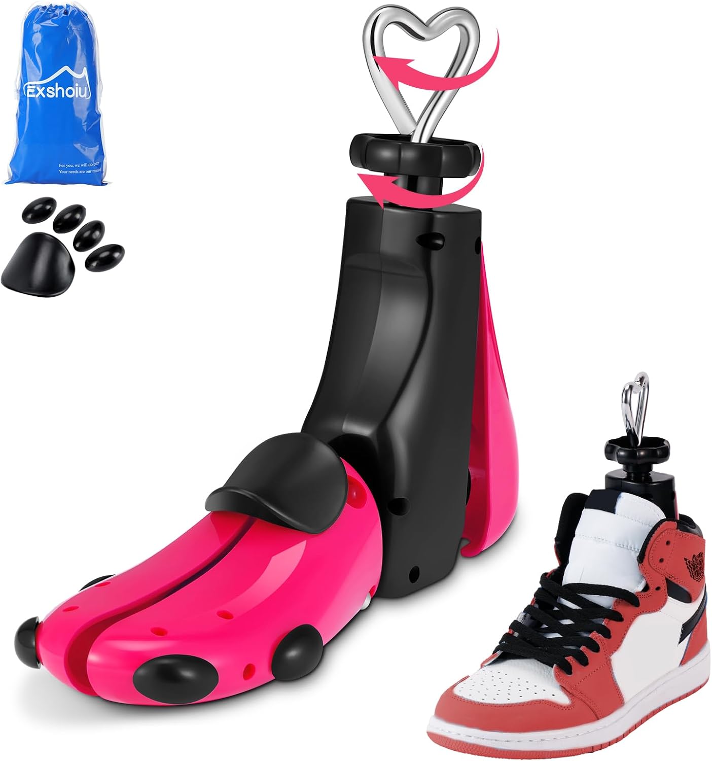 Amazon.com: Exshoiu Shoe Stretcher Men Women, 4-Way Boot Stretcher ...