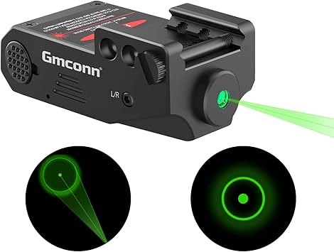 Amazon.com : Gmconn Green Laser Sight with Circle, Rechargeable ...