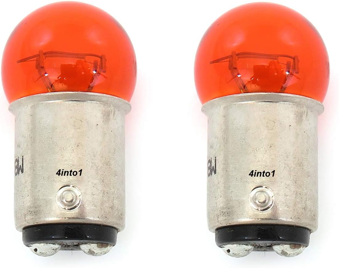 Amazon.com: Set of 2 - Mini 1157 Turn Signal Bulbs - Dual Filament ...