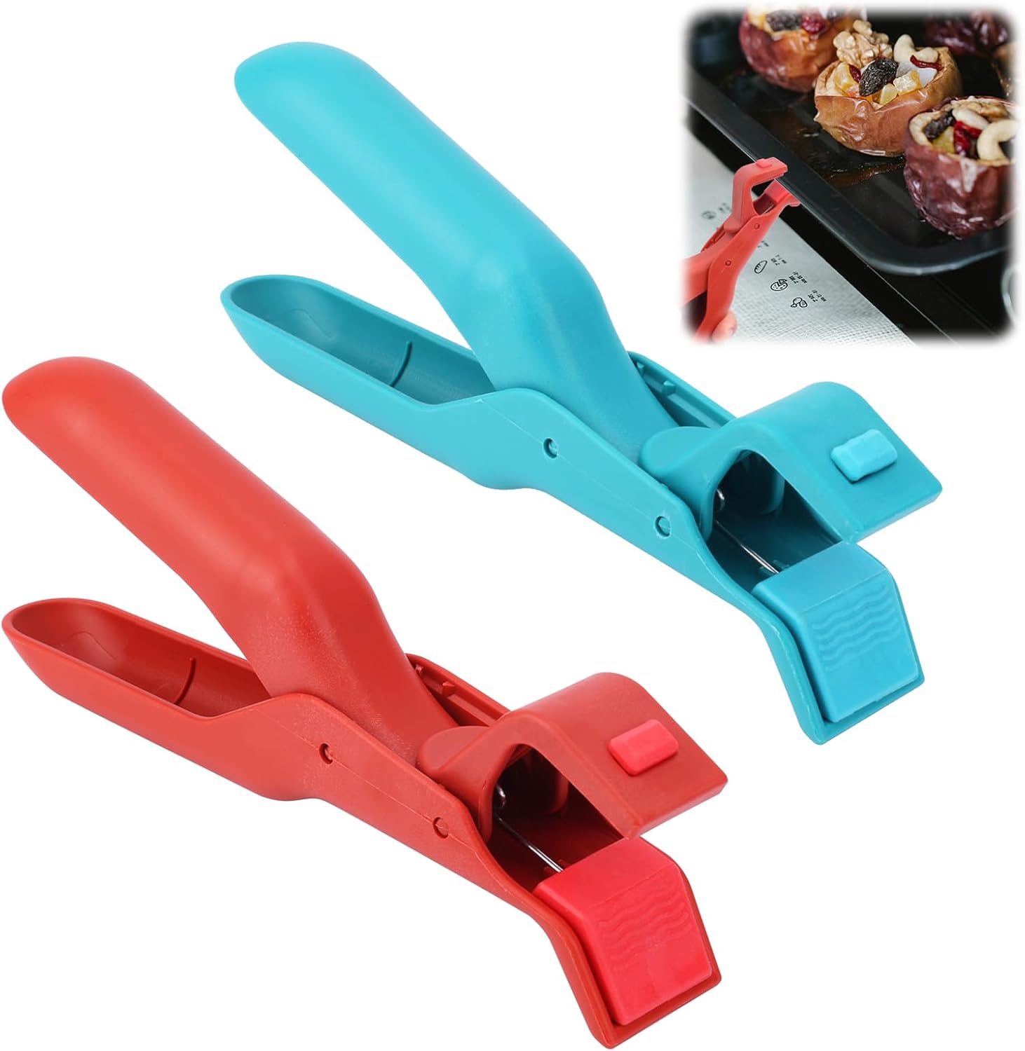 Amazon.com: 2pcs Anti-Scald Bowl Holder Clips, Silicone Insulation Clip ...